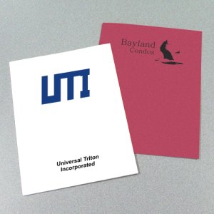 One Pocket Folders (9 x 12) | TheFolderStore.com